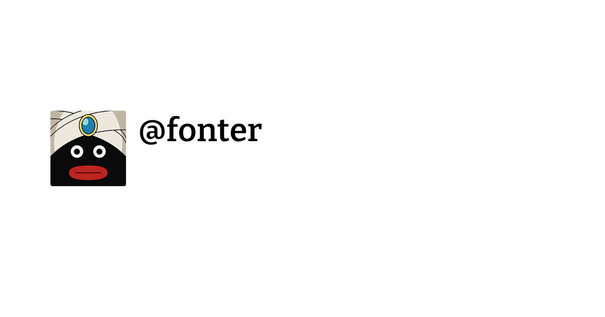 fonter